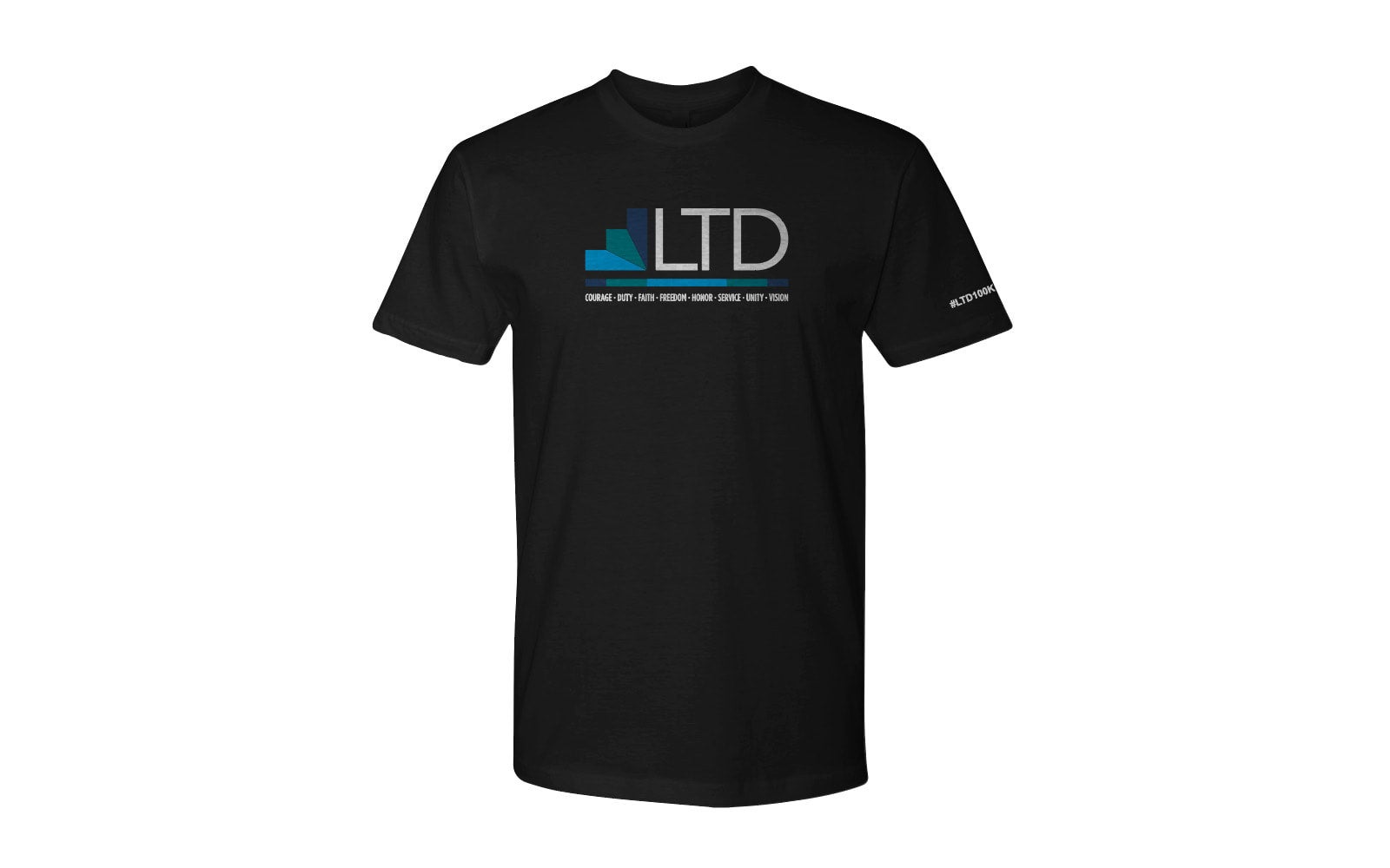 LTD Core Values Classic Black Unisex T-Shirt | LTD Tees